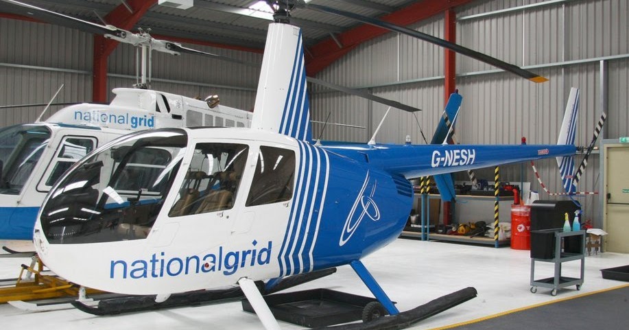 Thruxton Helicopters: National Grid R44 in service