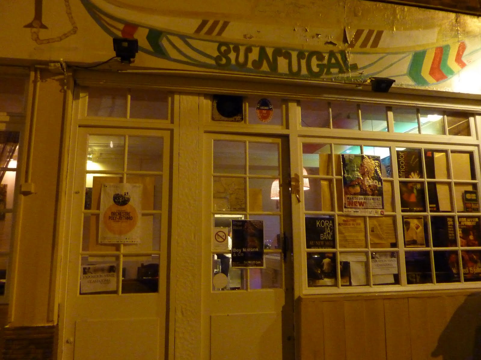 Entrée to Black Paris™: Art and Food Pairing™: Sunugal