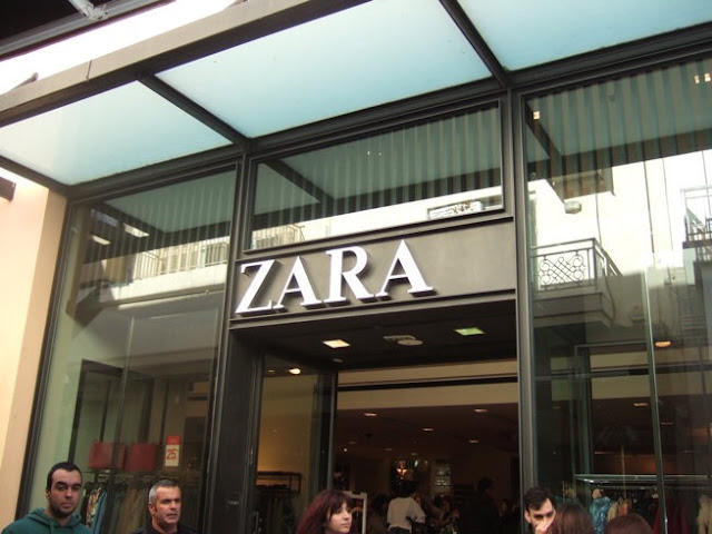 Cretan Cornucopia : Round the shops in Heraklion, Zara, Mango, H&M, M&S ...