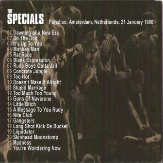 T.U.B.E.: The Specials - 1980-01-21 - Amsterdam, NL (SBD/FLAC)