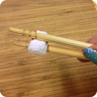 Rhinestoned Adventures: Charmed Chopsticks
