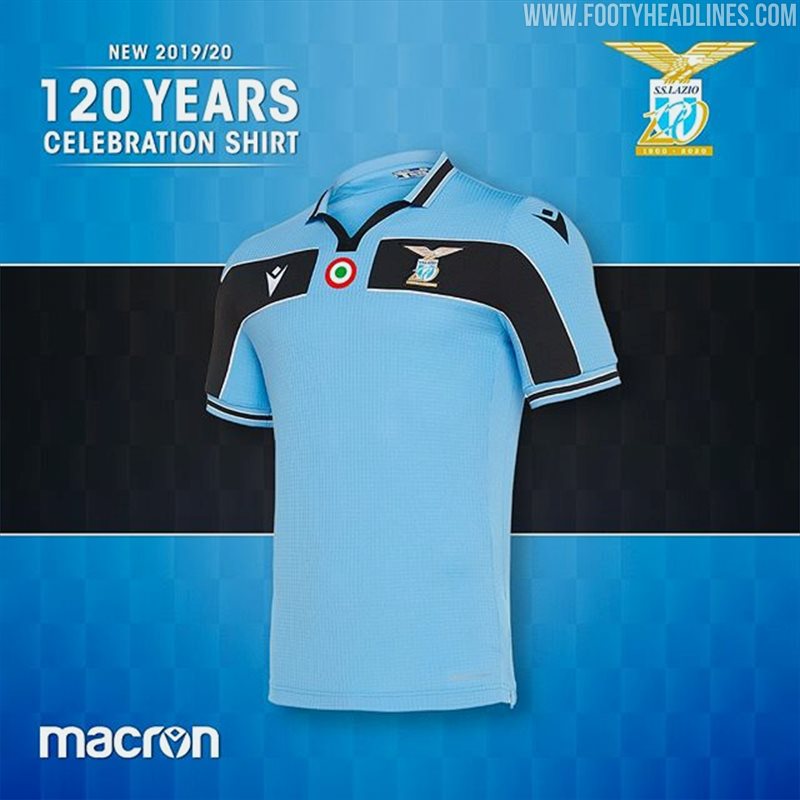 Lazio 2020 120-Years Anniversary Kit Released - Debuted Against Napoli ...