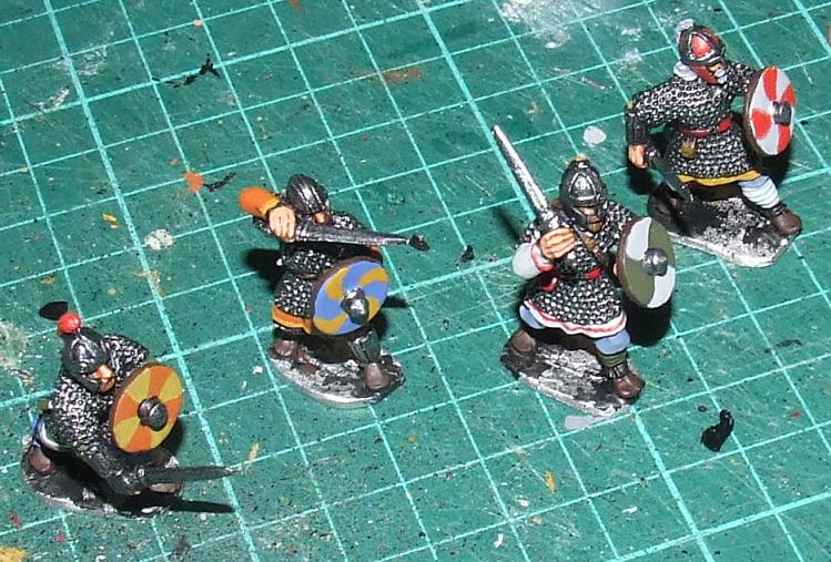 Marching in Colour: Gripping Beast Saxons