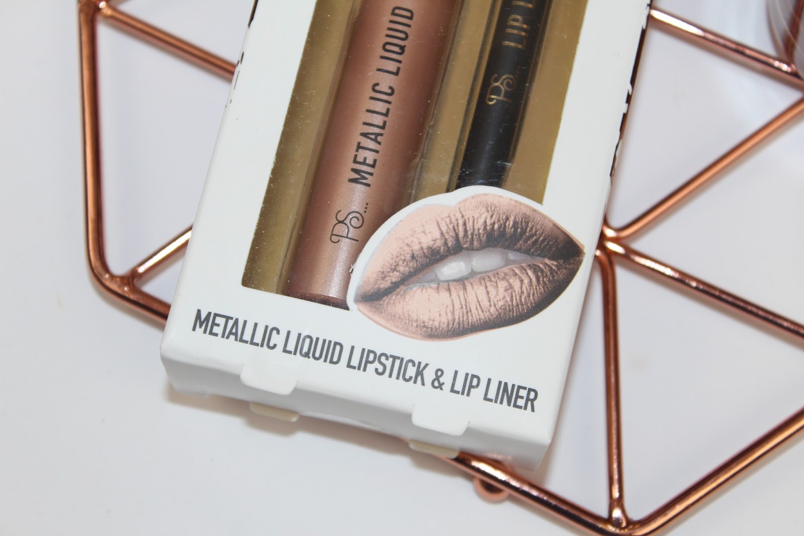 Primark Metallic Liquid Lipstick Lip Kit Review & Photos | Pink ...