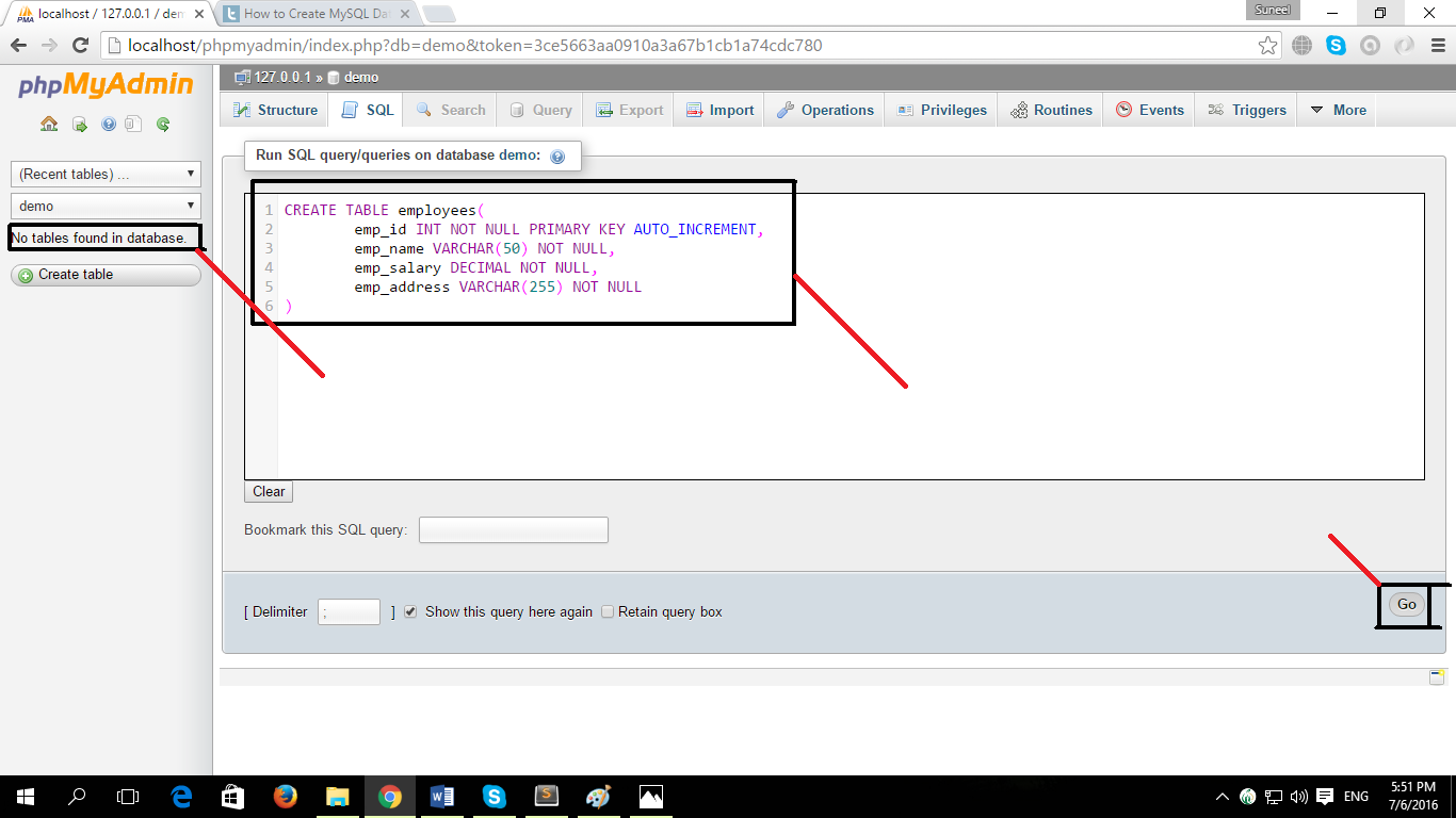 Teach Me How To program: database connectivity - Database Connectivity ...
