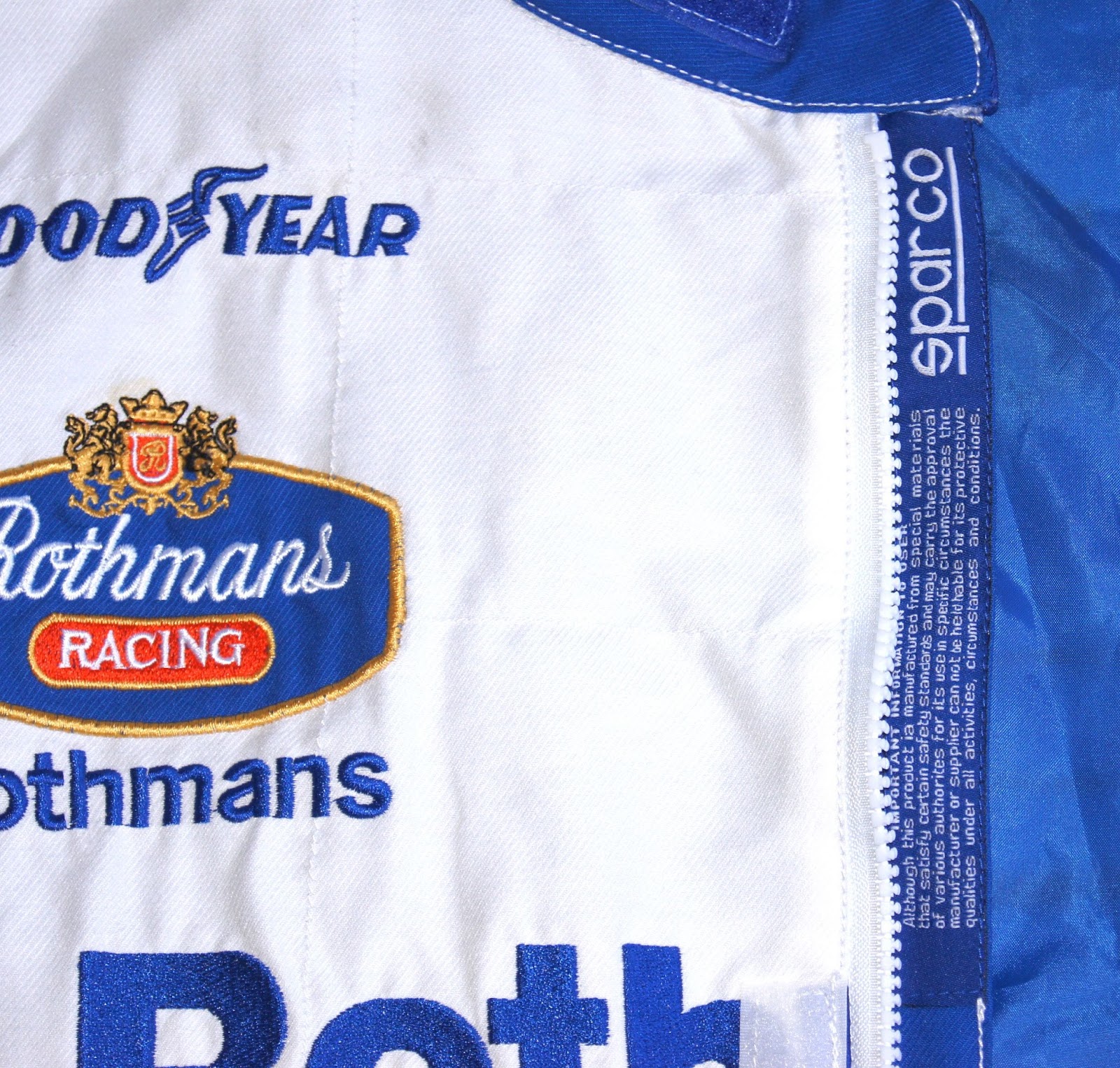 samurai‐bikers: SPARCO Rothmans Williams Renault F1 Official license ...