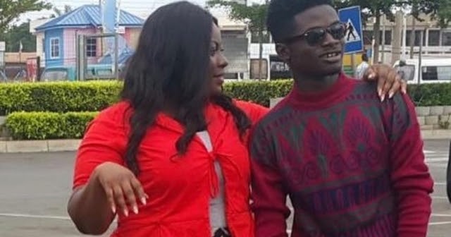 Photo Of Kuame Eugen And His Sugar Mommy Spoted Allege