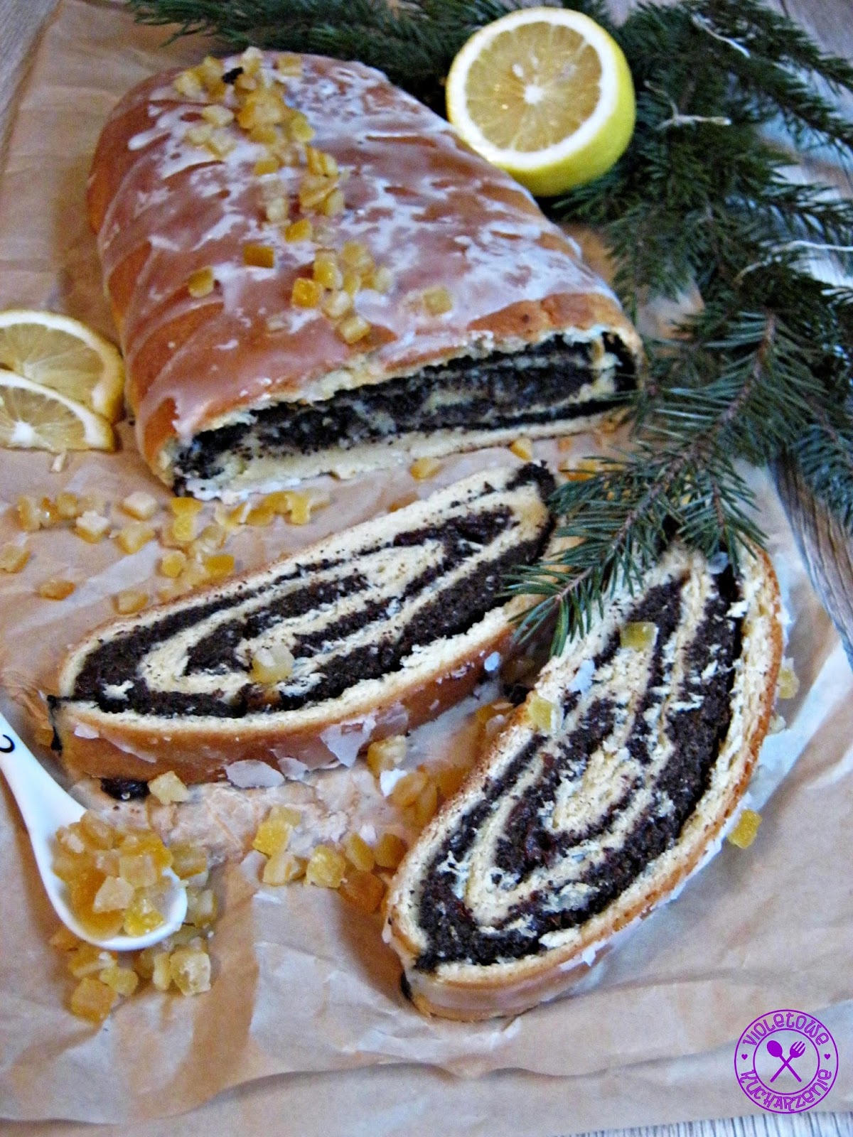 VioletoweKucharzenie: Tradycyjny makowiec