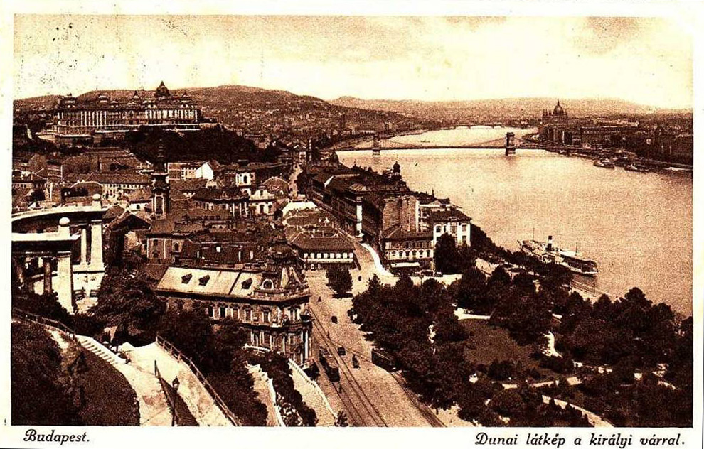 Old Budapest/Budapest régen: Budapest 1924 - Panorama