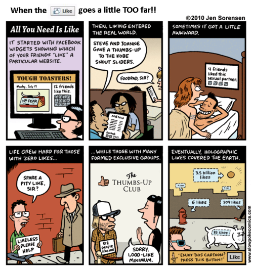PictoVista: 20 Funny Cartoons About Facebook