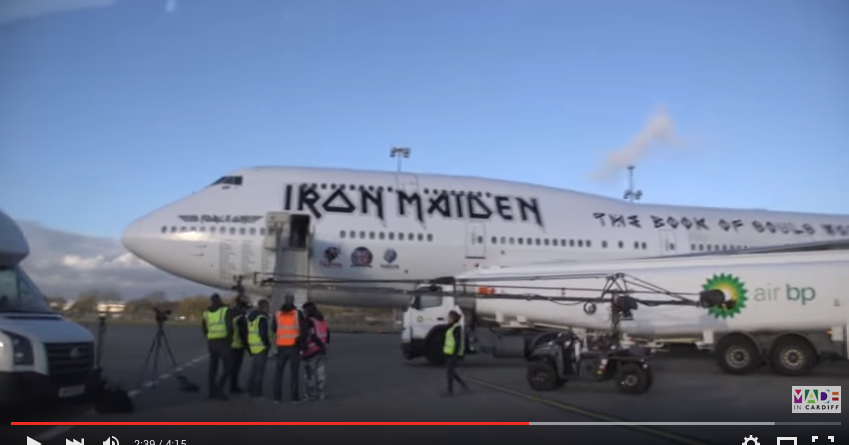 Sv Bell :: Black Flag TV: Inside Iron Maiden's Ed Force One! Lead ...