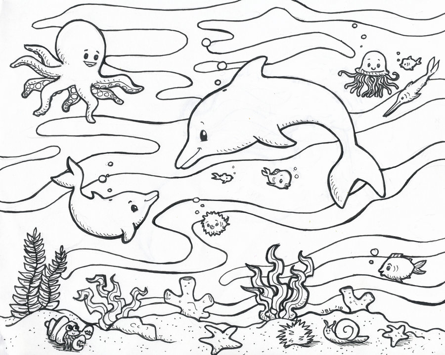 Sea Life Coloring Pages | Coloring Pages