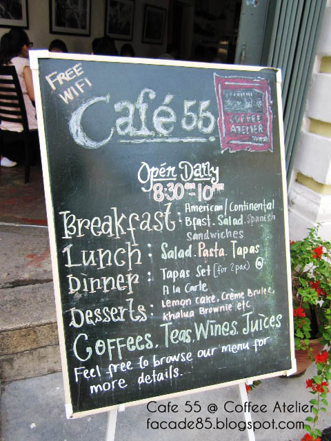 Cafe 55 @ Coffee Atelier, Penang