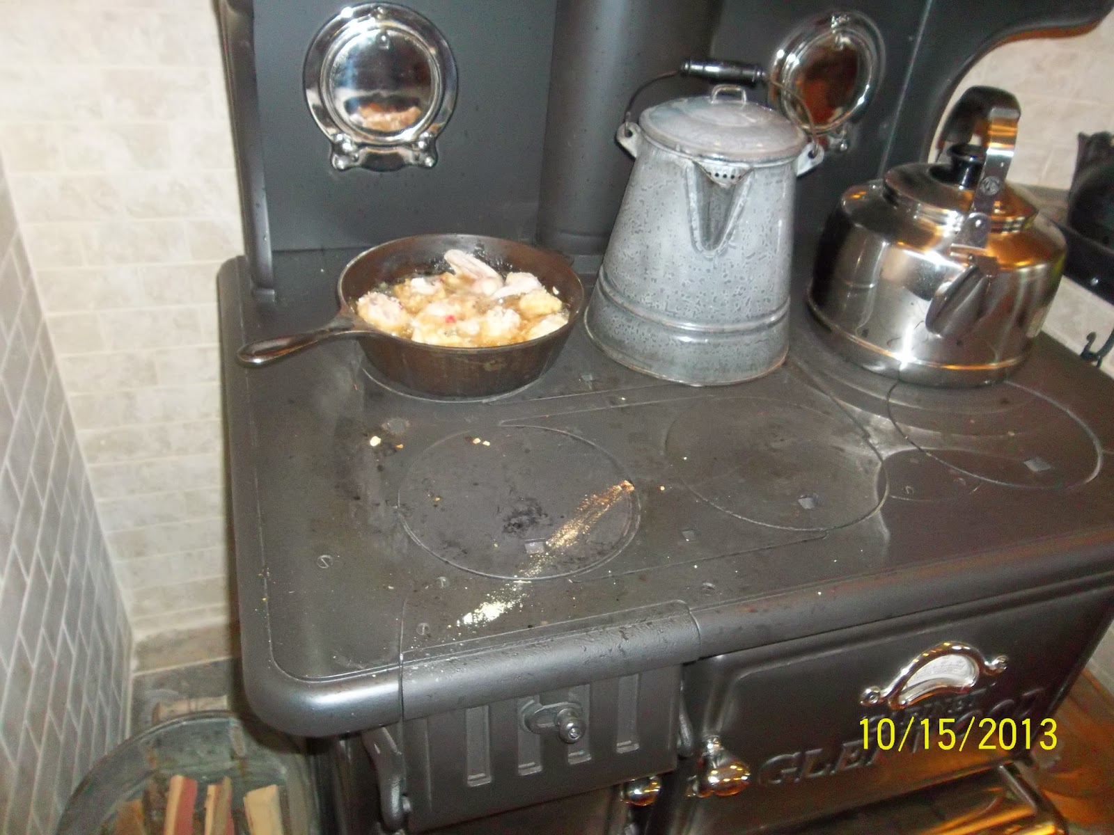 Life on Pearson Farm: First full week of cooking on the wood stove