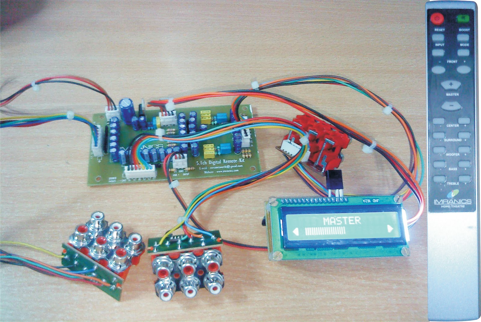 5.1 remote kit: 5.1 remote