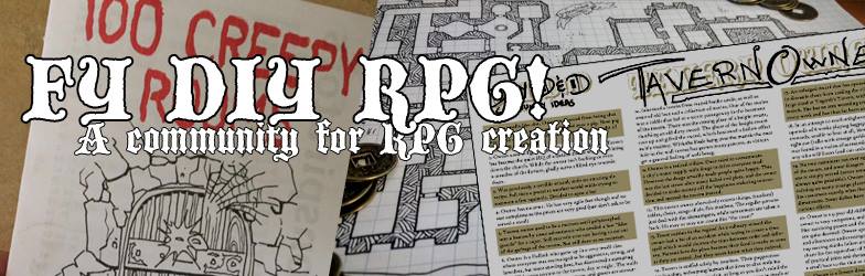 The 3 Toadstools : FY DIY RPG