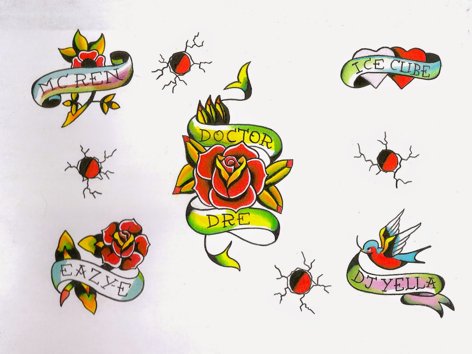 Jaimie"As You Wish..." Filer: Art of Doom: Traditional tattoo flash