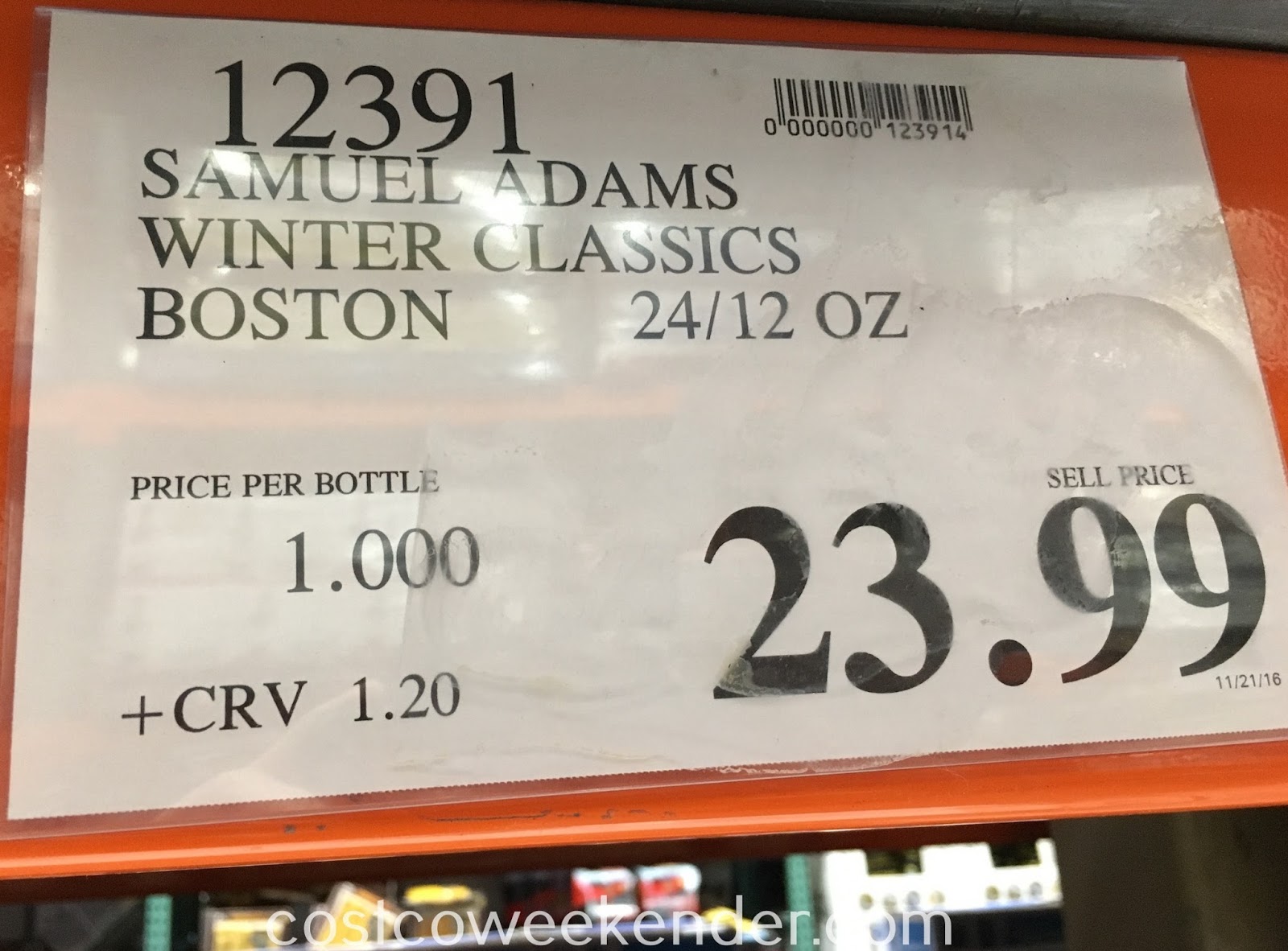 Samuel Adams Winter Classics Beer Collection | Costco Weekender
