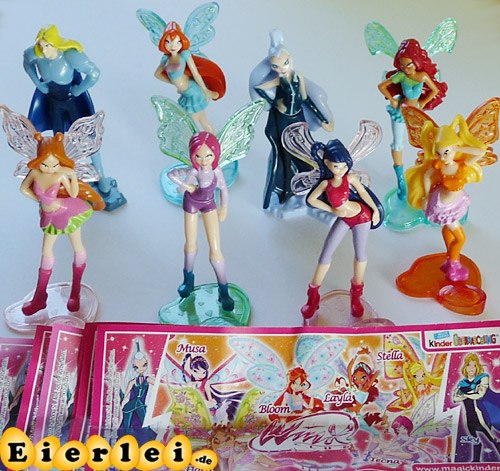 ¡Nueva imagen del Kinder Sorpresa Winx en Alemania! - Winx Club Lovely