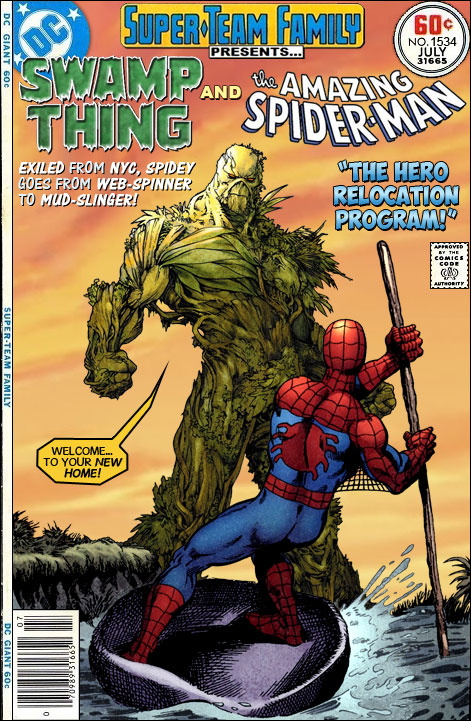 Super-Team Family: The Lost Issues!: Swamp Thing and Spider-Man in"The ...