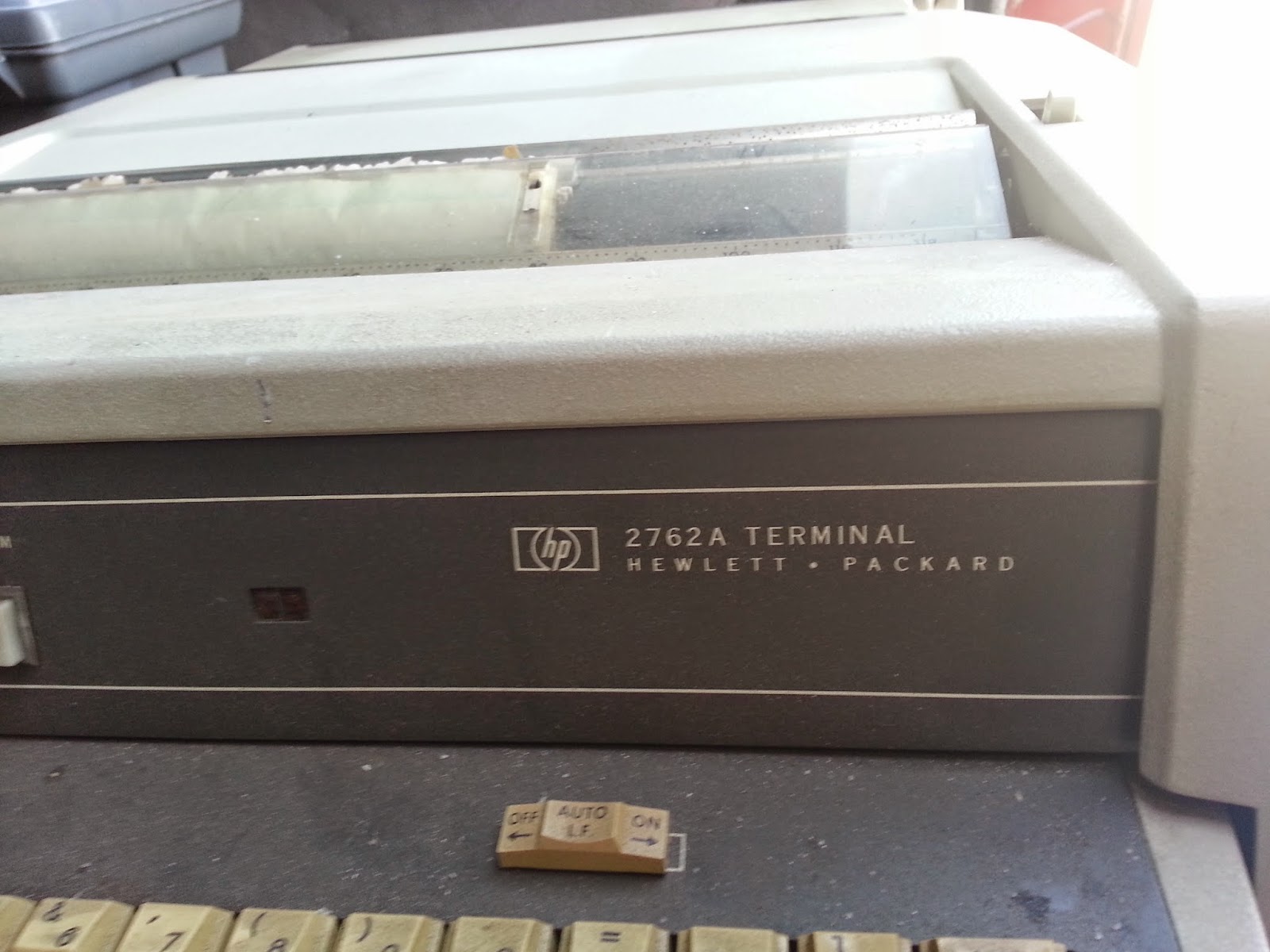 Jim's collections: 2762A Terminal Printer GE Terminet 300