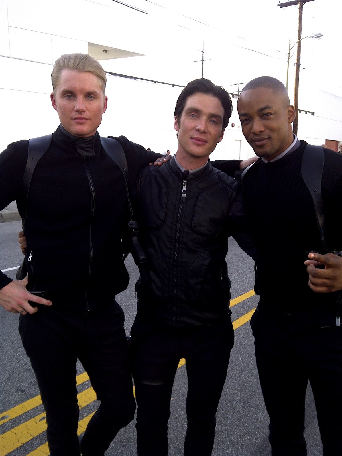 Collins Pennie: Collins Pennie, Cillian Murphy, Toby Hemingway on the ...