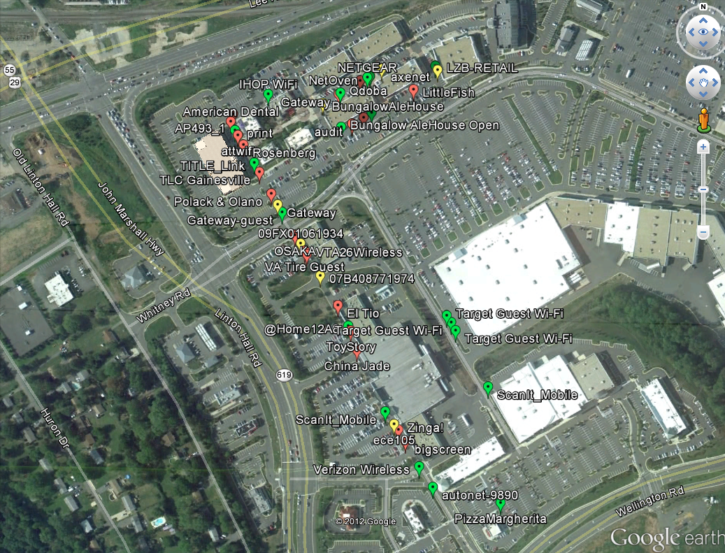 Wigle Wifi Wardriving meets Google Earth for Neat Wifi Maps ...