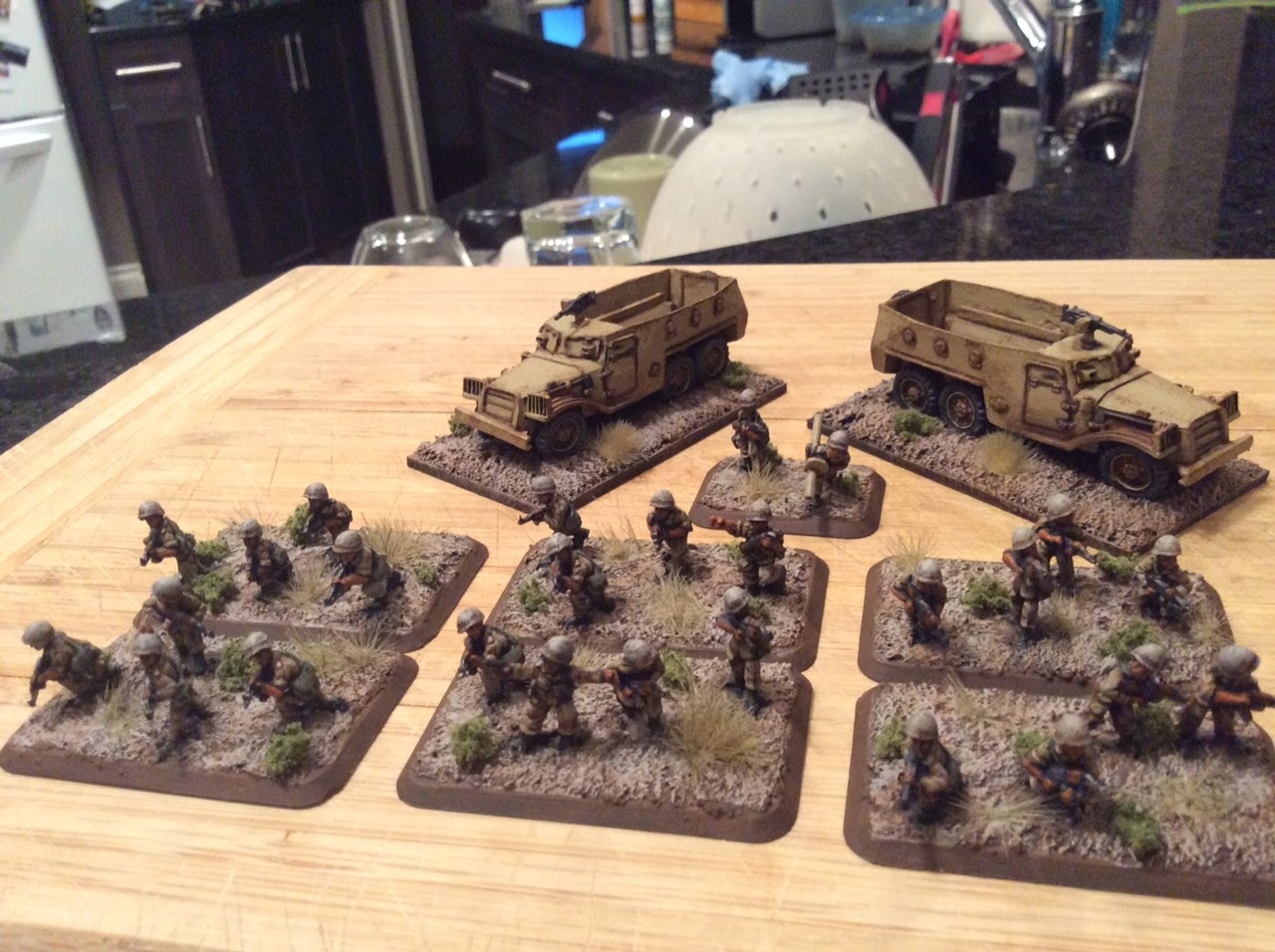 Fawcett Avenue Conscripts: More Egyptian 15mm Mech Infantry for "Fate ...