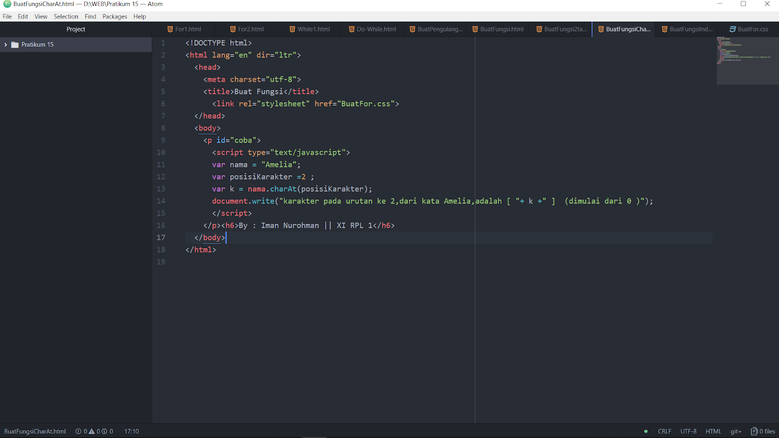 Pengulangan Pada JavaScript - Serba Serbi Programming