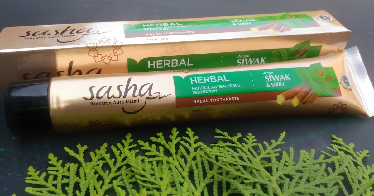 Diyanika Journal: Sasha Halal Toothpaste, Pasta Gigi Berbahan Siwak