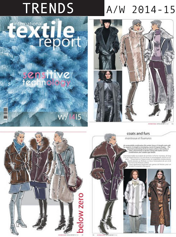 FASHION VIGNETTE: TRENDS // TEXTILE REPORT . WOMENSWEAR A/W 2014-15