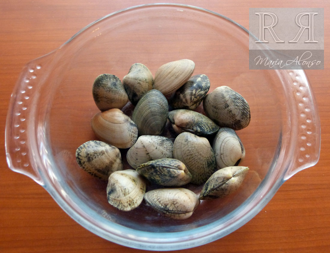 Rebañar hasta acabar: Almejas marinera II