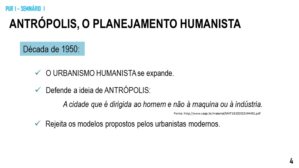 Antrópolis, o planejamento humanista - ARCHLIFE | Heloise Travain