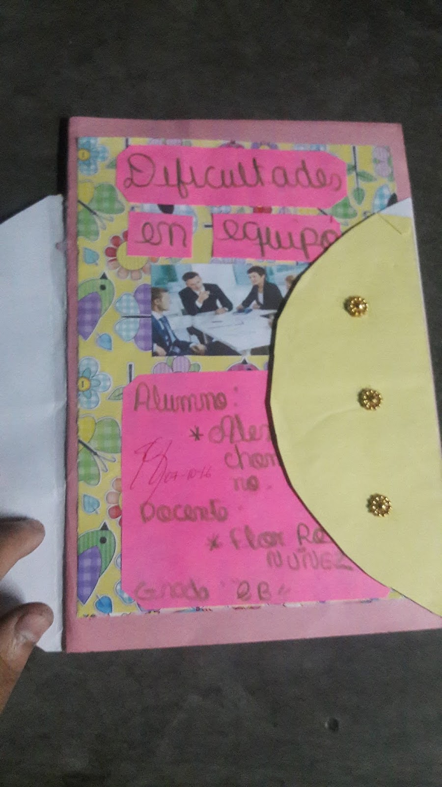 MANUALIDADES DE ALE : COMO HACER UN TRIPTICO A MANO Y DECORATIVO