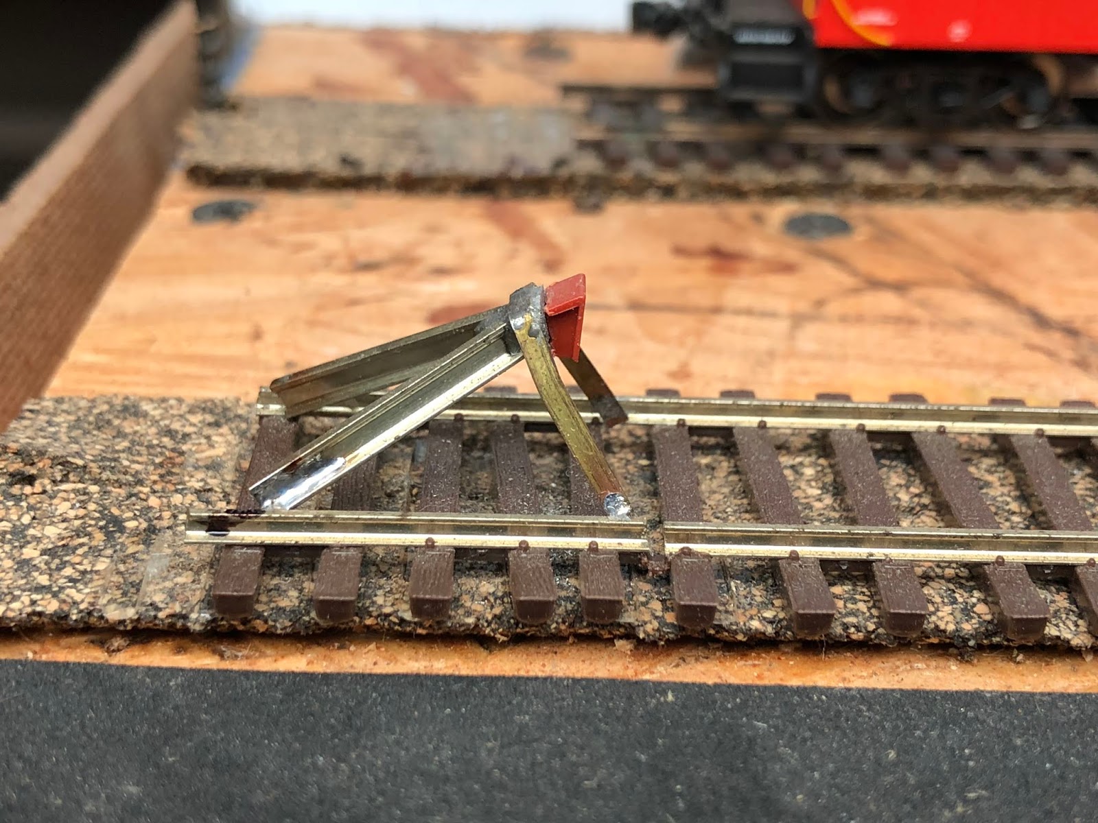 Randy's Layout Blog: Hayes Bumping Posts