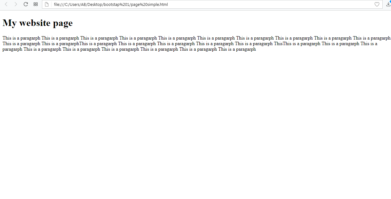 Create A Websitewebpage In Html And Css Notepad Easy Stepby Step ~ Learning