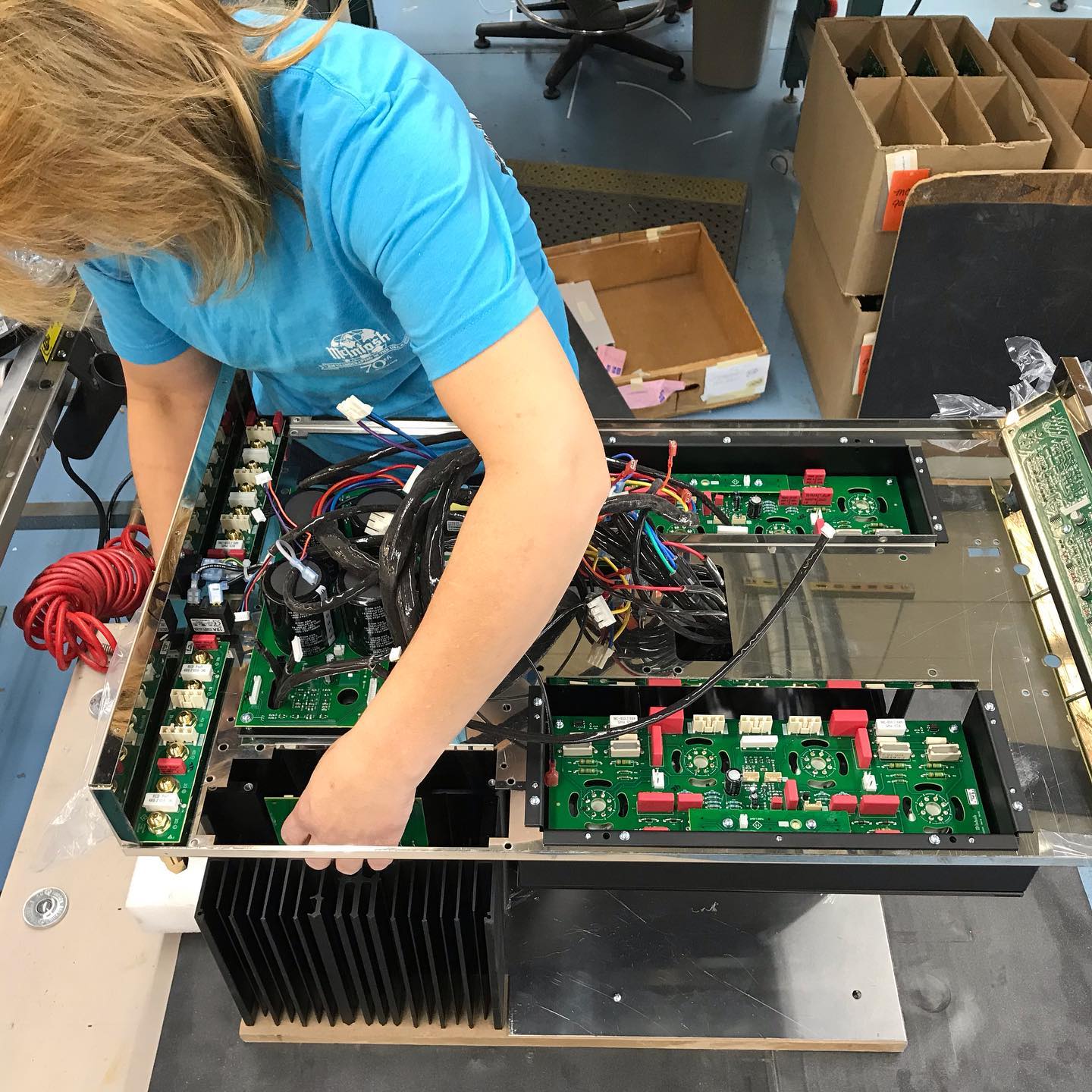 MCINTOSH MC901 AMPLIFIER PRODUCTION – M & S | Ultimate High-Fidelity