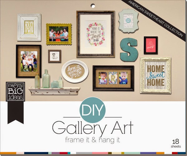 DIY Gallery Wall-EASY - House of Hargrove