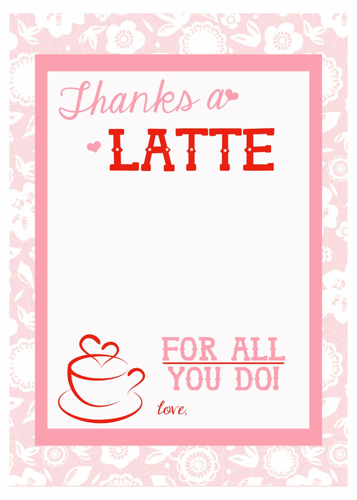 Lacey Fields: Valentine's Day Printable (for teachers & it's free!)
