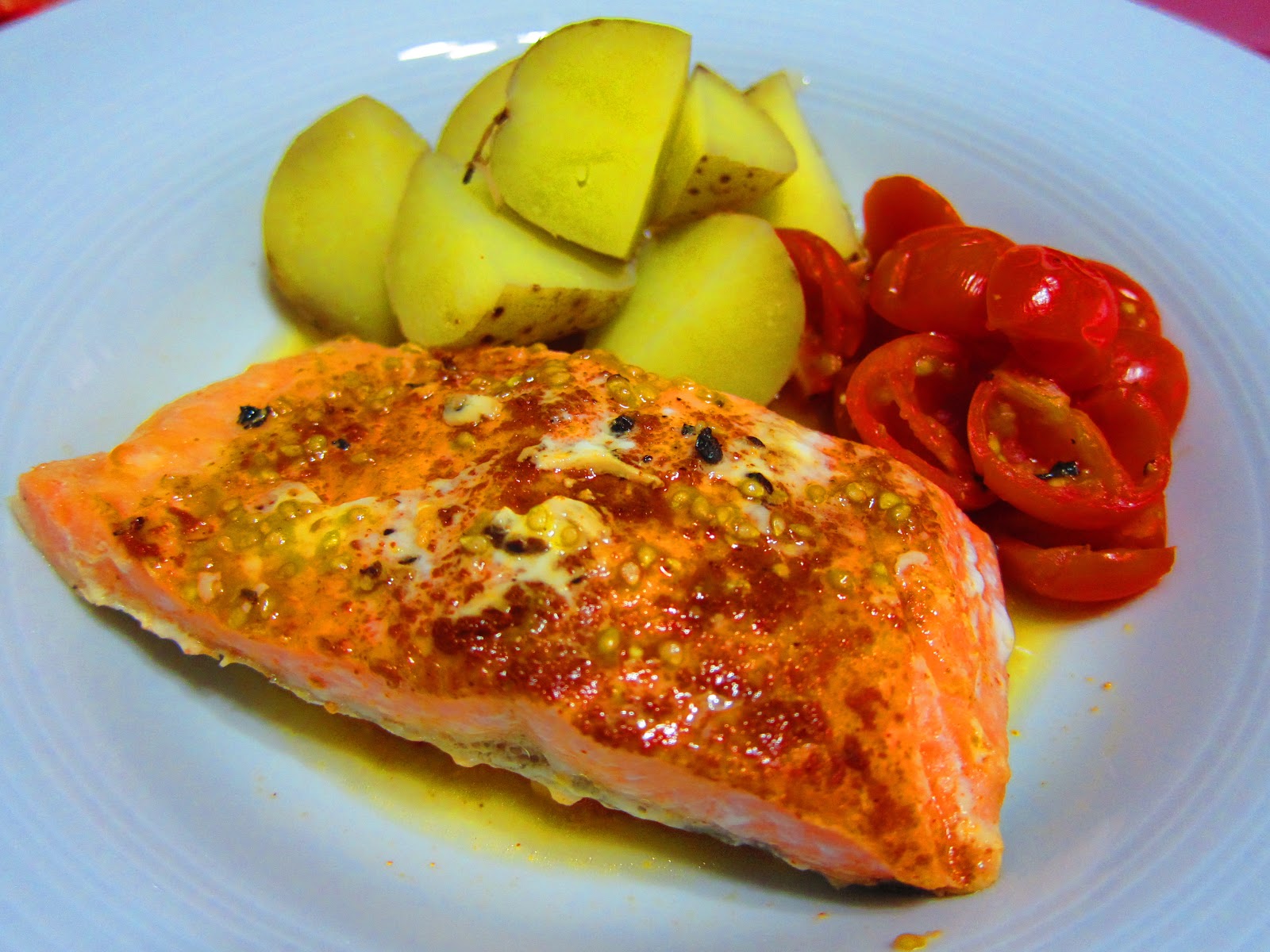PapaCheong's 拿手好菜: Baked Salmon with Potatoes