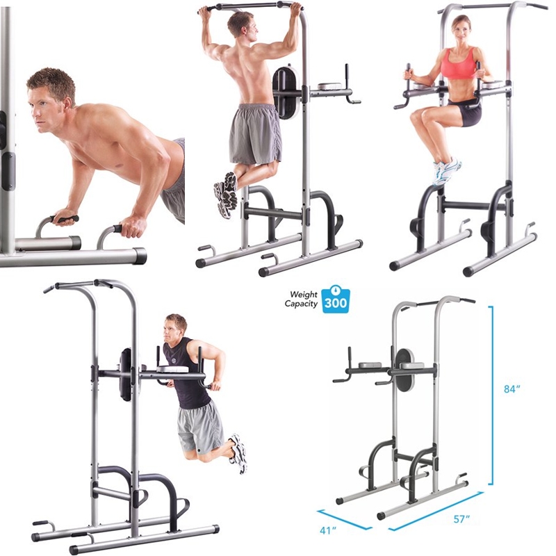 Gold's Gym Xr Power Tower With Multi Grip Pull Up Push Up, 56% OFF