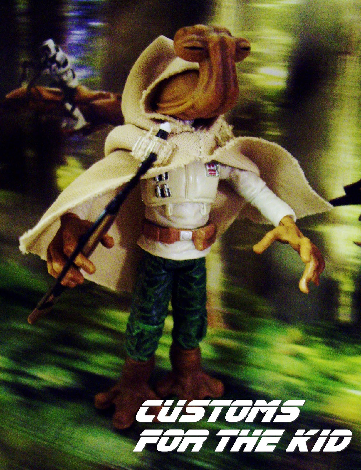 Customs for the Kid: ITHORIAN ENDOR REBEL SOLDIER created by DARTH DADDY