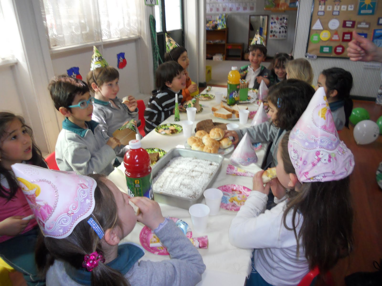 KINDER: CELEBRACIÓN DE CUMPLEAÑOS