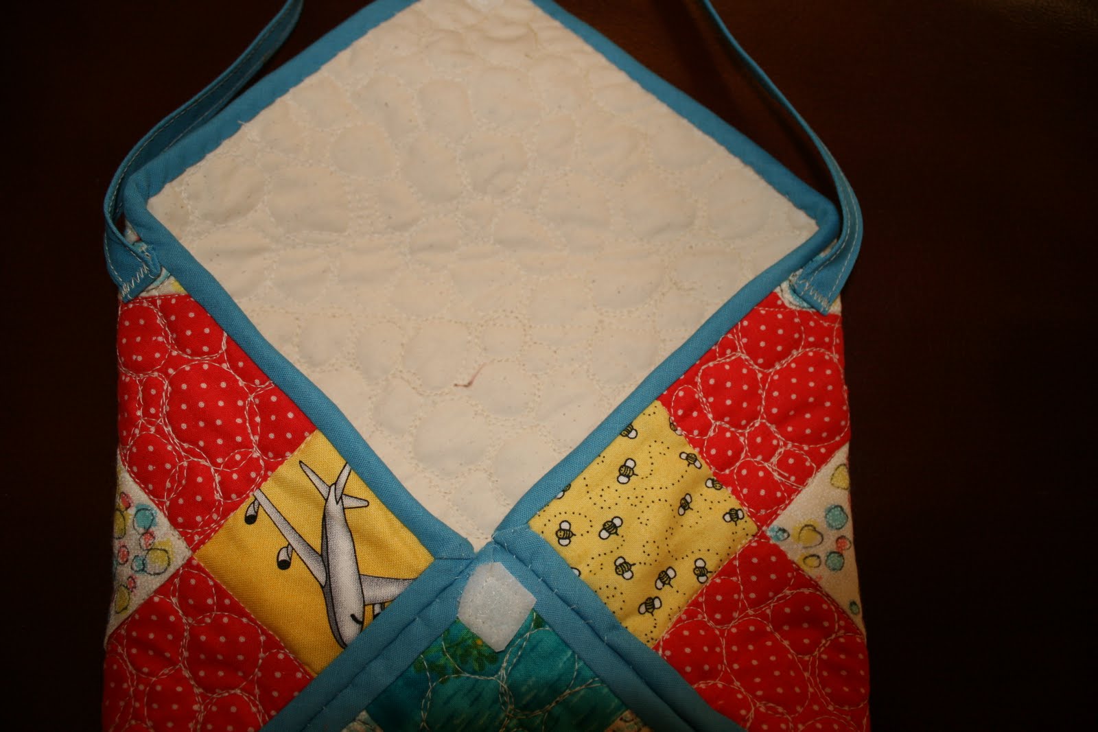 Buzzing and Bumbling: Tutorial:Leftover Block Envelope Bag