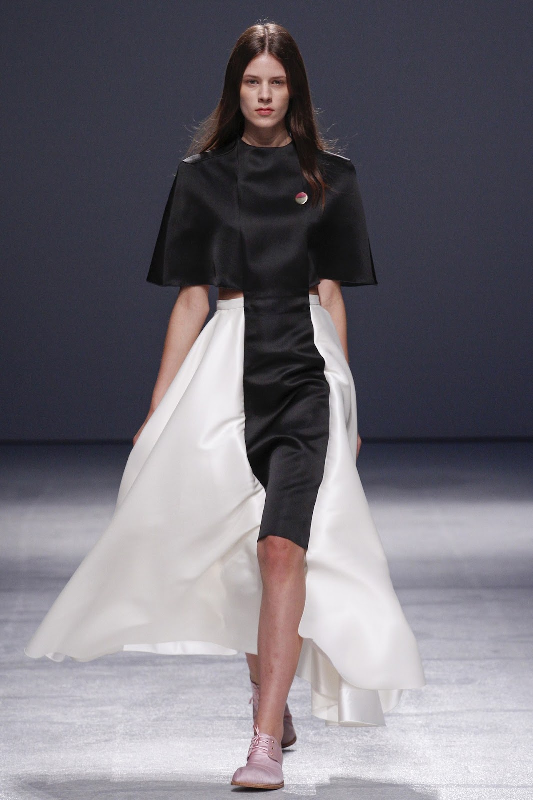 mode models blog: Kayley in Aganovich Spring 2013 at Paris Fashion Week