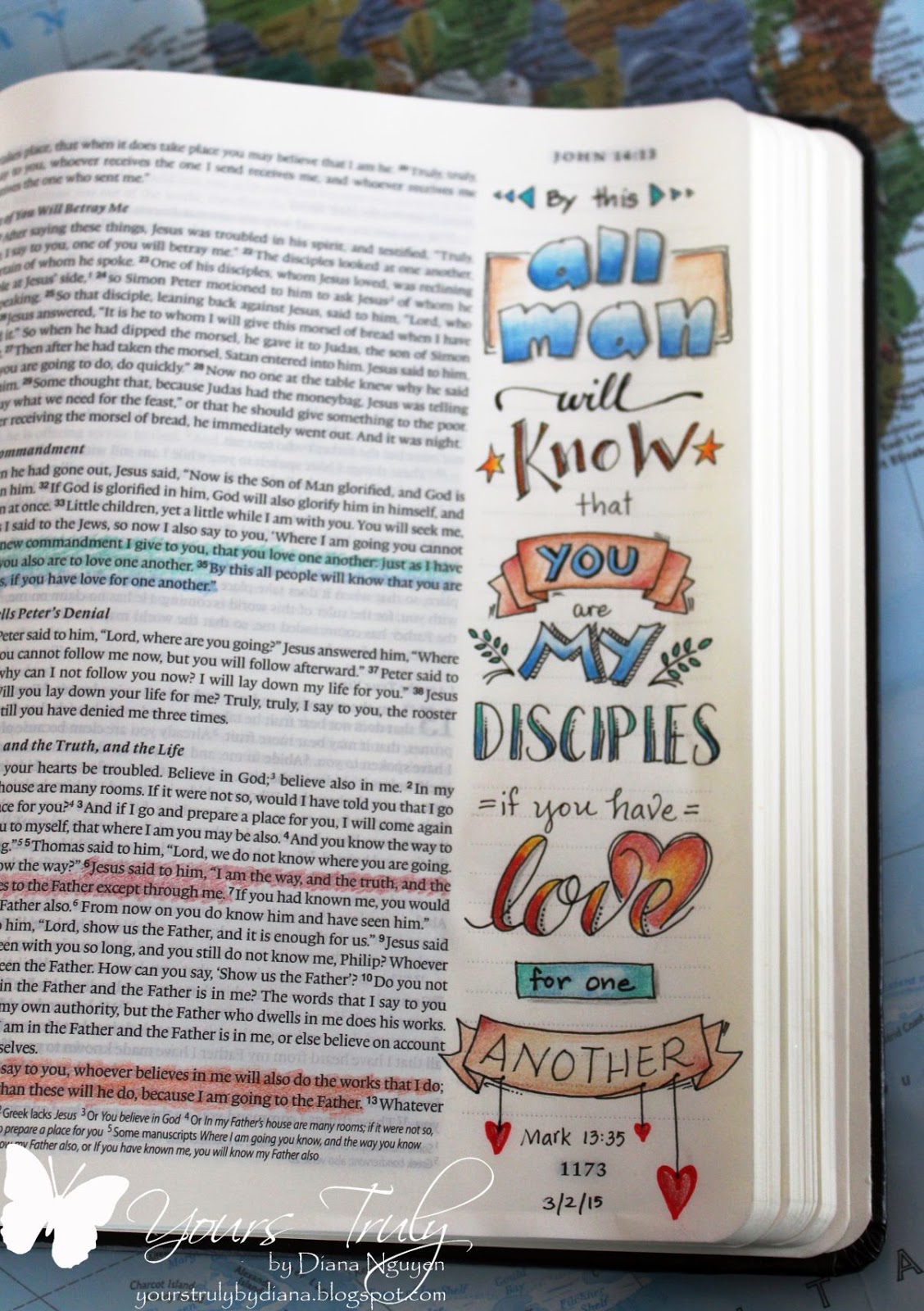 Yours Truly: Bible Journaling