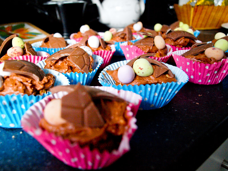 Good gobble!: Mars Bar Easter Crispy Cakes