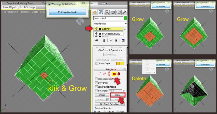 Tutorial 3dsmax Modeling 3dimensi Bangunan Futuristik Dengan