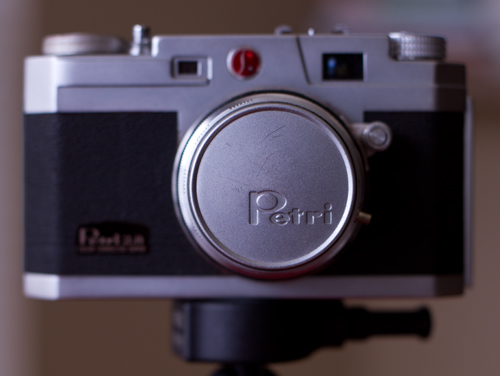 Petri 2.8 Color Corrected Super - Gunk on lens - Classic Manual Film ...