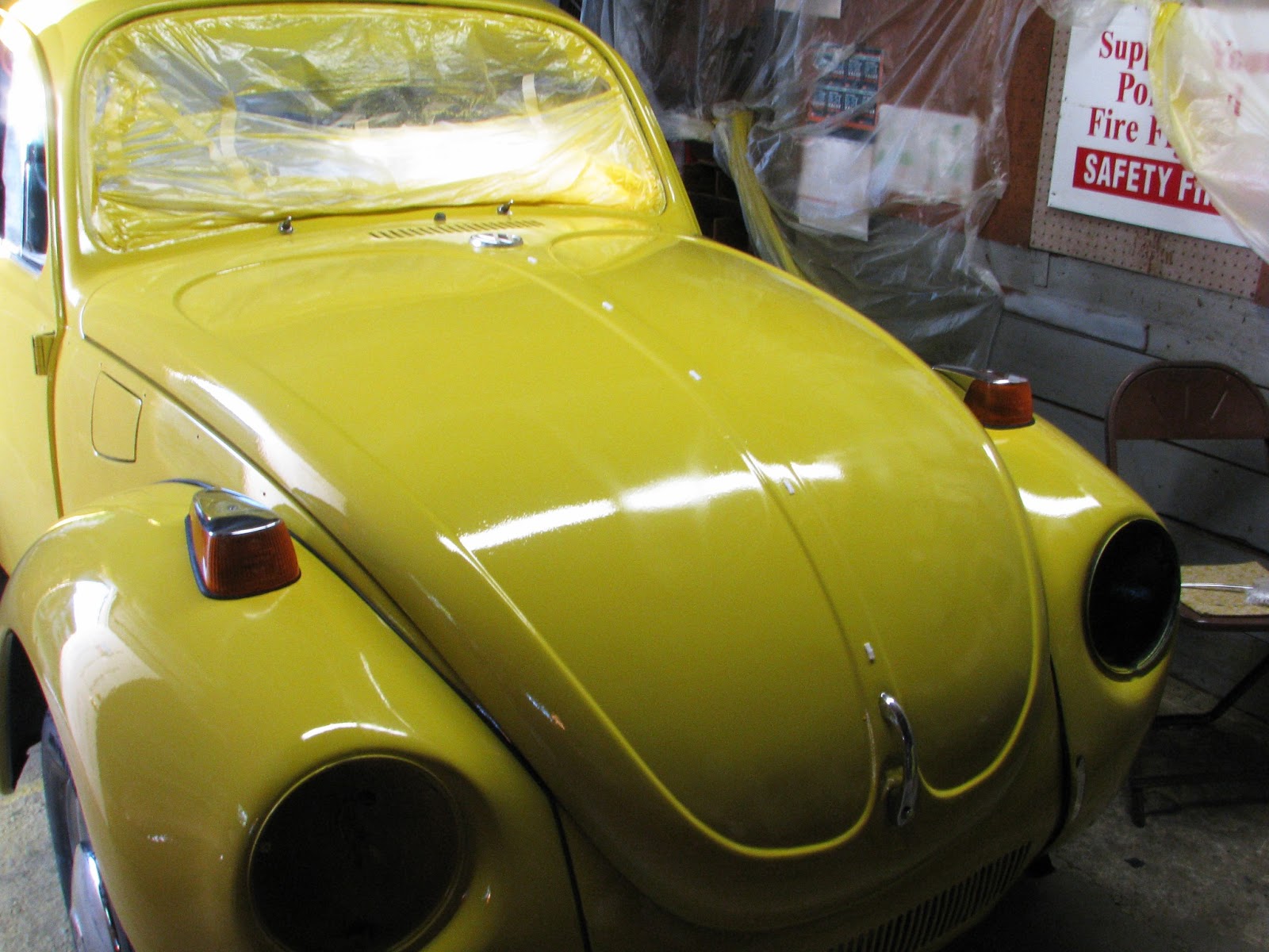 Portland Volks Folks: The Return of BUG - Paint!